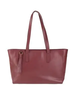 CORSIA Calfskin Leather Shoulder Bag - Red