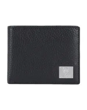 PLEIN SPORT Wallet Bovine Leather - Black