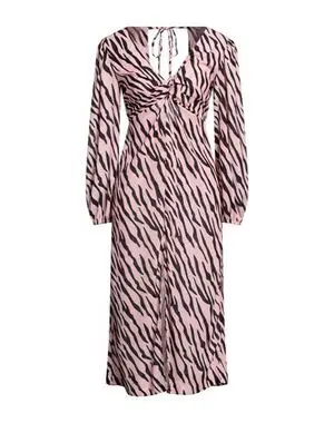 Relish Zebra-print Midi Dress