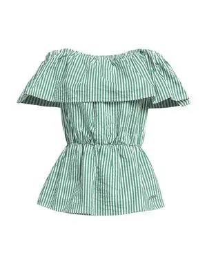 GAELLE PARIS Peplum Striped Top