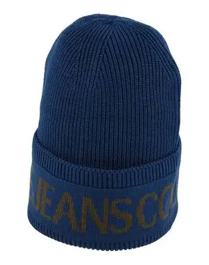 Versace Knitted Beanie - Navy