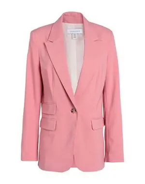 Topshop Single-breasted Twill Blazer