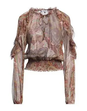 Liu Jo Ruched Paisley-print Top