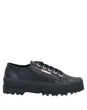 Superga Leather Sneakers - Black