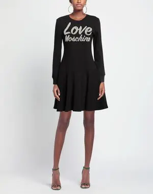 Moschino Mini Dress Size Cotton, Polyester