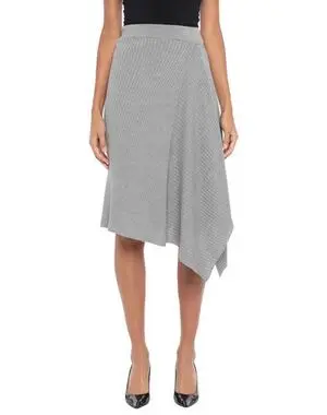 Pinko Asymmetric Knitted Midi Skirt