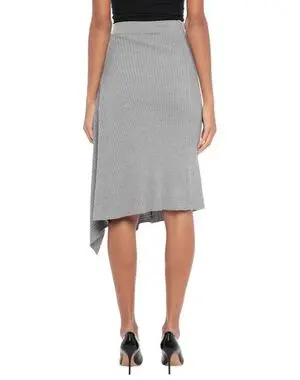 Pinko Asymmetric Knitted Midi Skirt