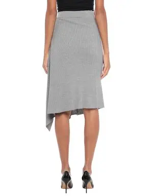 Pinko Asymmetric Knitted Midi Skirt