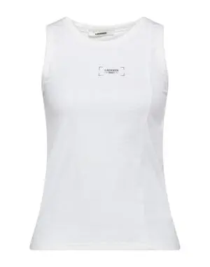 LEDERER Cotton Jersey Tank Top - White