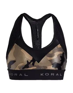Koral Camouflage Print Sports Top