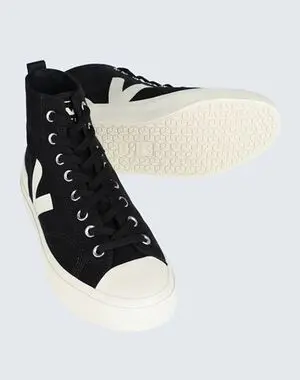 VEJA Wata Ii Organic Cotton Sneakers - Black