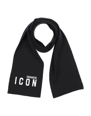 Dsquared2 Scarf Wool - Black
