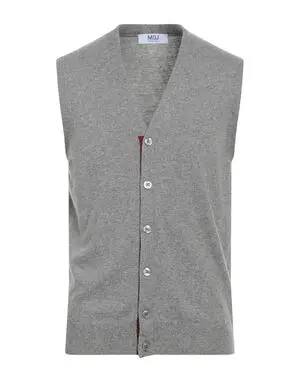 MQJ Knitted Sleeveless Cardigan