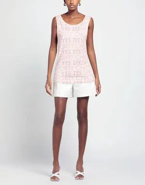 YES ZEE BY ESSENZA Top In Light Cotton And Elastane - Light Pink