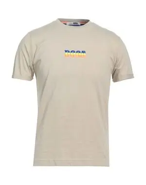 DOOA Man T-shirt Yellow Size L Cotton Beige