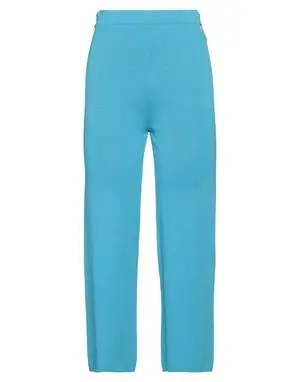 RINASCIMENTO Wide Leg Knit Pants - Blue