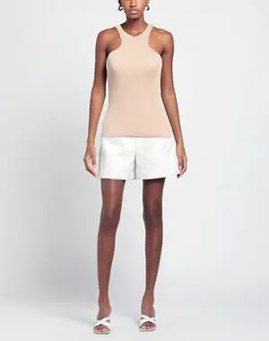 ANDREĀDAMO Halterneck Top - Beige
