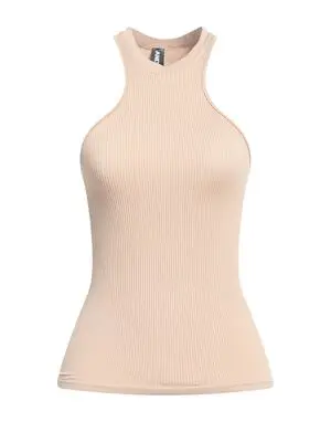 ANDREĀDAMO Halterneck Top - Beige