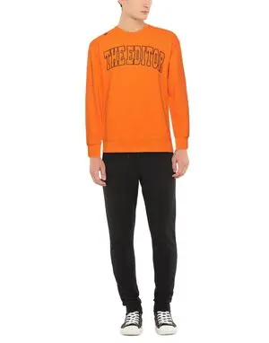 THE EDITOR Crewneck Sweatshirt - Orange