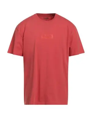 Wrangler T-shirt Size Cotton, Recycled Cotton - Red