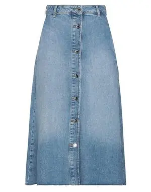LIU •JO Flared Denim Skirt