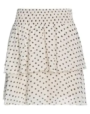 VANESSA SCOTT Polka-dot Mini Skirt - White