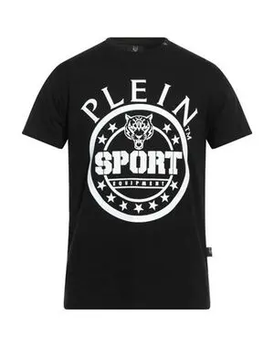 PLEIN SPORT T-shirt Light Size Cotton, Elastane - Black