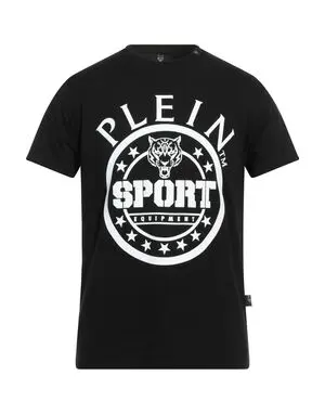 PLEIN SPORT T-shirt Light Size Cotton, Elastane - Black