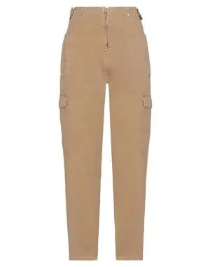 TWINSET High Waisted Cotton Cargo Pants