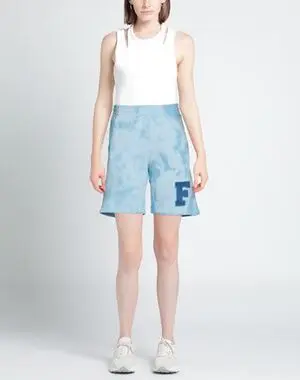 FREDDY Cotton Bermuda Shorts - Sky Blue