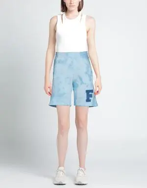 FREDDY Cotton Bermuda Shorts - Sky Blue