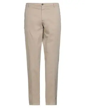 40WEFT Casual Straight Leg Trousers - Beige
