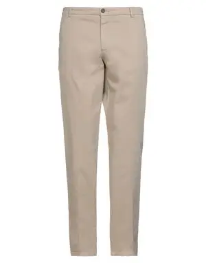 40WEFT Casual Straight Leg Trousers - Beige