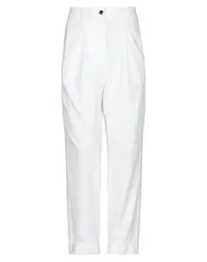 KAOS JEANS Straight-leg Pants - White