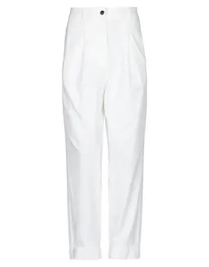 KAOS JEANS Straight-leg Pants - White
