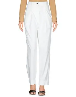 KAOS JEANS Straight-leg Pants - White