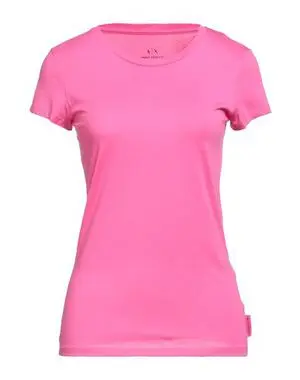 Armani Exchange Cotton T-Shirt Pink