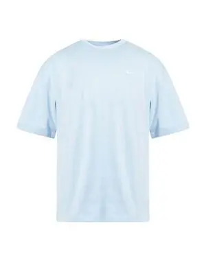 Nike Man T-shirt Light Grey Size Xs Cotton Blue