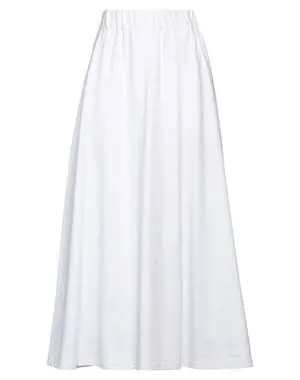#HASHTAGMART Maxi Flared Skirt - White