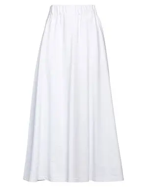 #HASHTAGMART Maxi Flared Skirt - White