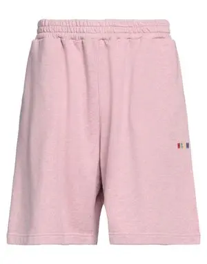 MSGM Cotton Terry Shorts - Pink