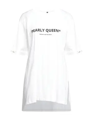 Mother Of Pearl Organic Cotton Printed T-shirt