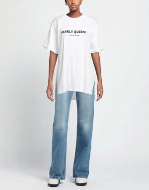 Mother Of Pearl Organic Cotton Printed T-shirt