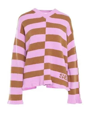 Semicouture Striped Knitwear For Women