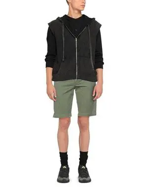 40WEFT Solid Casual Shorts