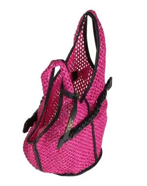 ANITA BILARDI Handbag In Polyamide And Lambskin - Pink