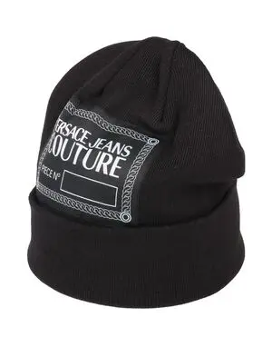 Versace Knitted Beanie - Black