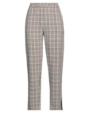 8PM Glen Plaid Trousers - Brown
