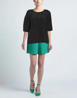 SOUVENIR Pleated Top - Black