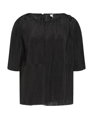 SOUVENIR Pleated Top - Black